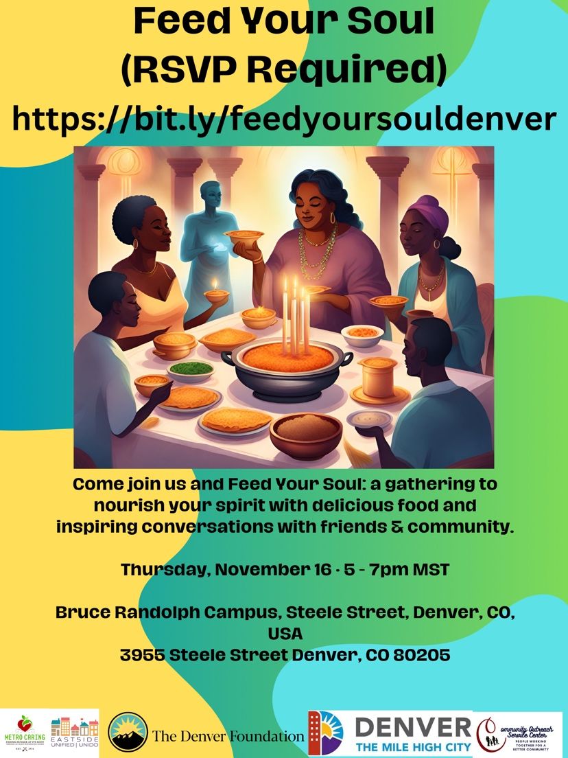 Denver Food Rescue on LinkedIn: Come by ‘Feed Your Soul’ tomorrow to ... Denver Food Rescue on LinkedIn: Come by ‘Feed Your Soul’ tomorrow to ...