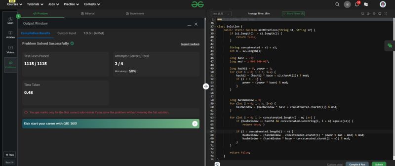 Shristi Pandey on LinkedIn: #gfg160 #codingchallenge #dsa #strings # ... Shristi Pandey on LinkedIn: #gfg160 #codingchallenge #dsa #strings # ...