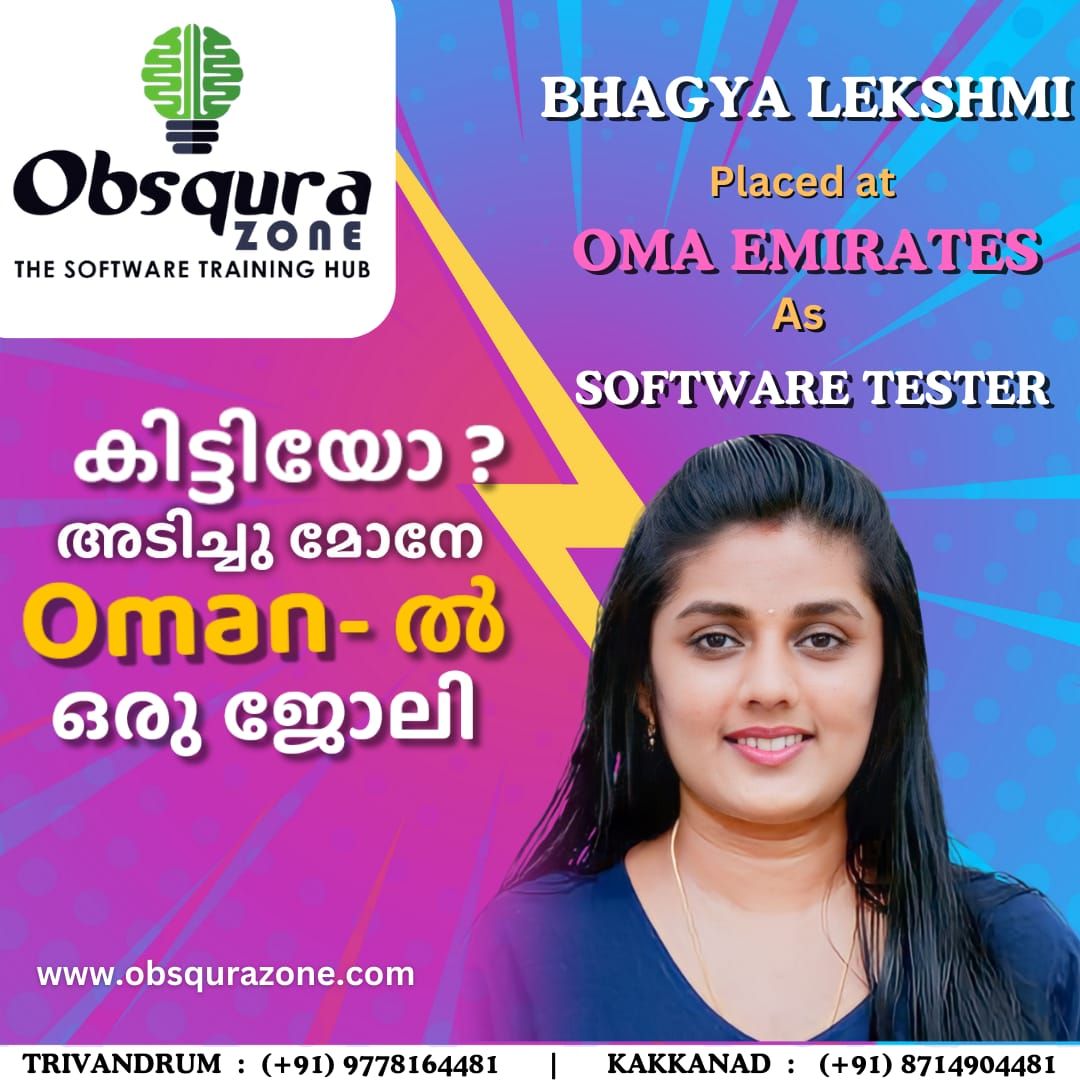 Obsqura Zone on LinkedIn: #placement #achievement #seleniumtesting # ... Obsqura Zone on LinkedIn: #placement #achievement #seleniumtesting # ...