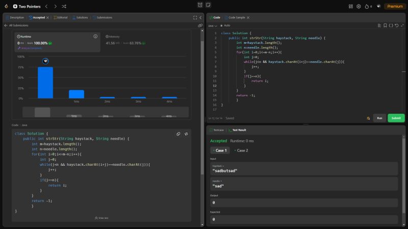 #leetcode #day1 #problemsolving #algorithmicthinking #100daysofcode ... #leetcode #day1 #problemsolving #algorithmicthinking #100daysofcode ...