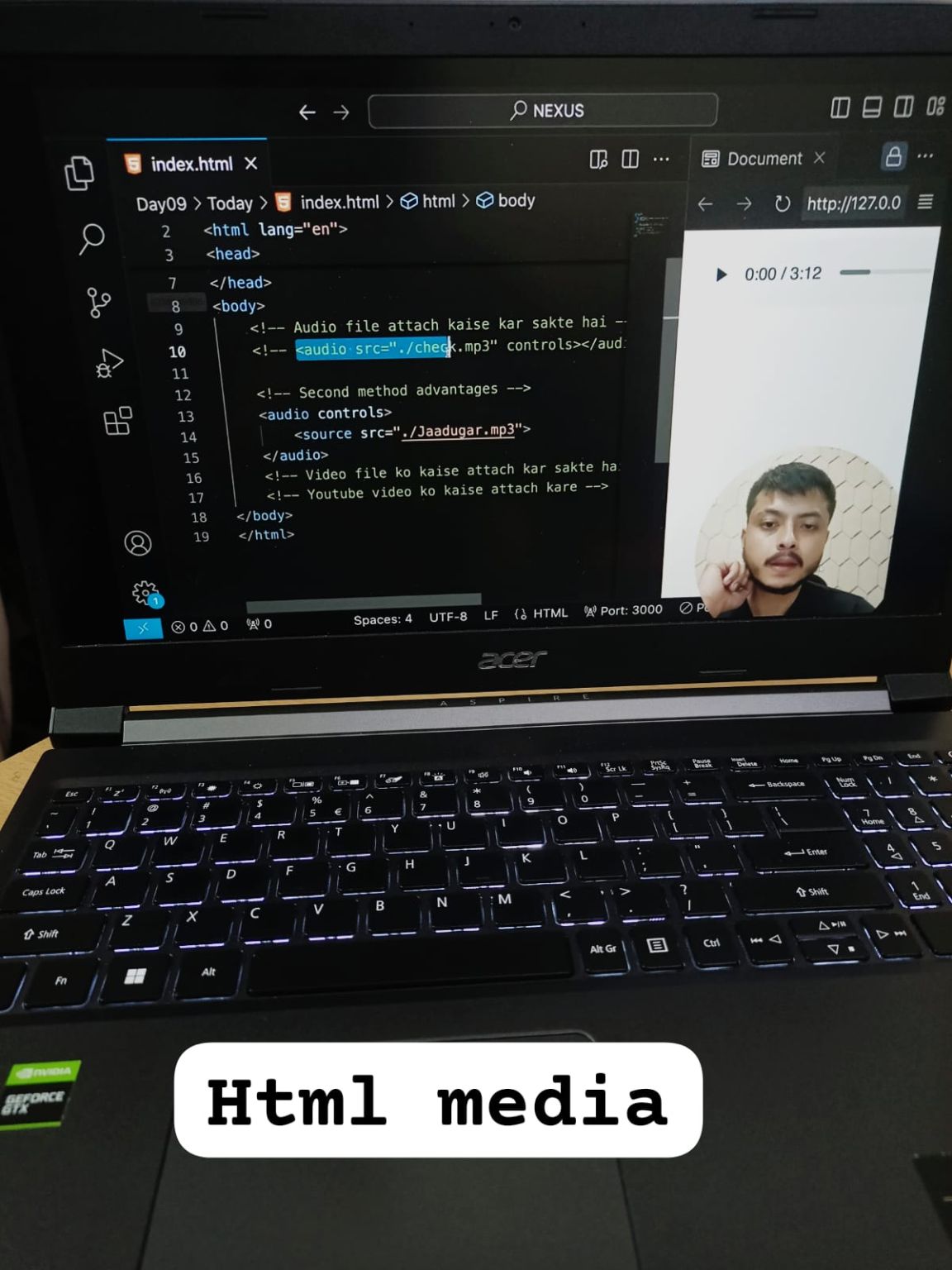 #day_15_class_15 #html5 #webdevelopment #media #userexperience ... #day_15_class_15 #html5 #webdevelopment #media #userexperience ...