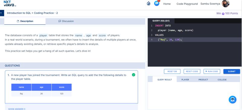 Sambu Sowmya Gupta on LinkedIn: #codepractice2 #pythonprogramming # ... Sambu Sowmya Gupta on LinkedIn: #codepractice2 #pythonprogramming # ...
