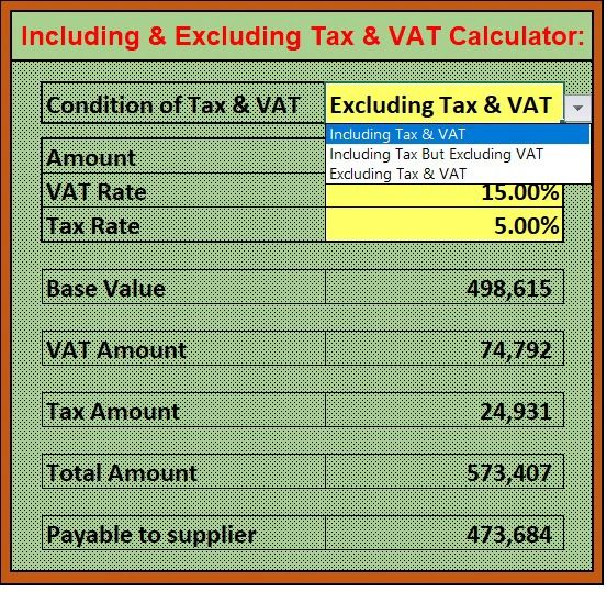 Forhad Hossain on LinkedIn: #template #including #excluding #vat #tax # ... Forhad Hossain on LinkedIn: #template #including #excluding #vat #tax # ...