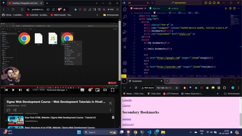 Gomini Gautam on LinkedIn: #100daysofcode #html #webdevelopment ... Gomini Gautam on LinkedIn: #100daysofcode #html #webdevelopment ...
