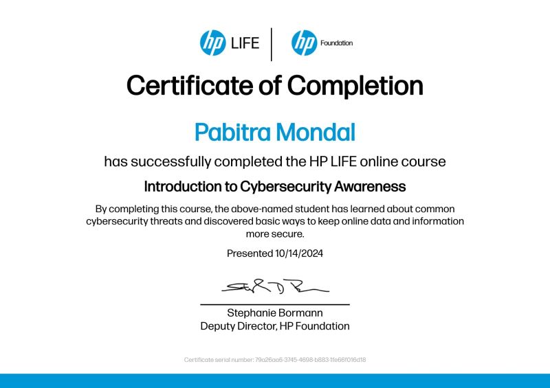 Pabitra Mondal on LinkedIn: #cybersecurity #awareness Pabitra Mondal on LinkedIn: #cybersecurity #awareness