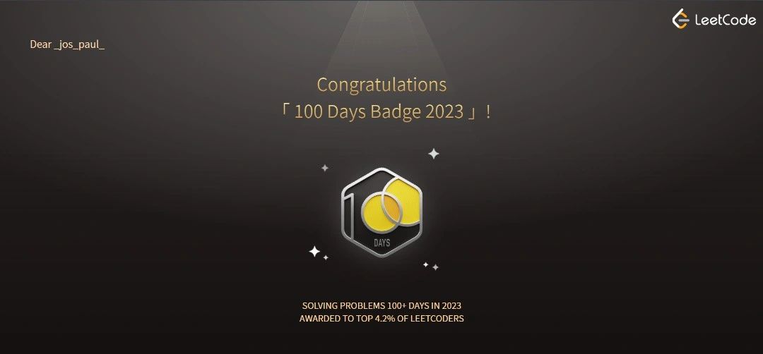 Jos Paul on LinkedIn: #leetcode #coding #consistent #dcc ... Jos Paul on LinkedIn: #leetcode #coding #consistent #dcc ...