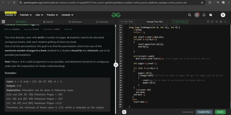 Gaurav Singh on LinkedIn: #codingjourney #dsa #problemsolving # ... Gaurav Singh on LinkedIn: #codingjourney #dsa #problemsolving # ...