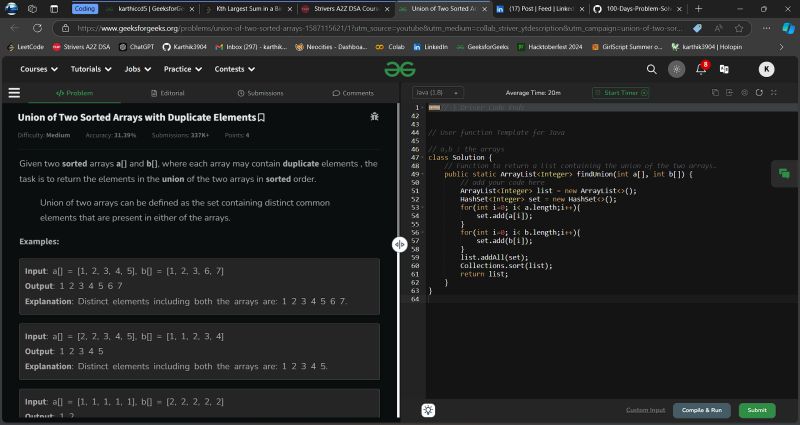 Karthik P on LinkedIn: #coding #problemsolving #java #programming Karthik P on LinkedIn: #coding #problemsolving #java #programming