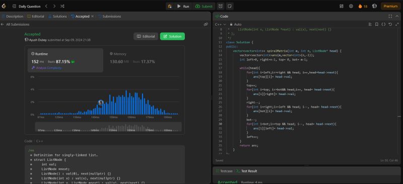Day 44 of LeetCode POTD challenge | Ayush Dubey posted on the topic ... Day 44 of LeetCode POTD challenge | Ayush Dubey posted on the topic ...