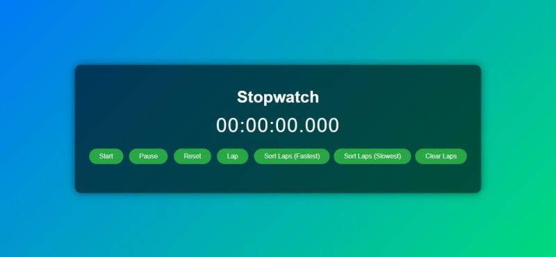 Mohd Waqar Ahemed on LinkedIn: #html #css #javascript #stopwatchapp # ... Mohd Waqar Ahemed on LinkedIn: #html #css #javascript #stopwatchapp # ...