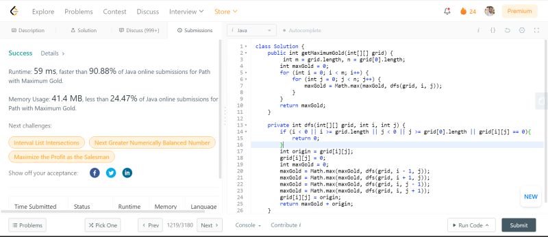 Mohd Azam on LinkedIn: #75dayscodechalleng #leetcode #algorithm # ... Mohd Azam on LinkedIn: #75dayscodechalleng #leetcode #algorithm # ...