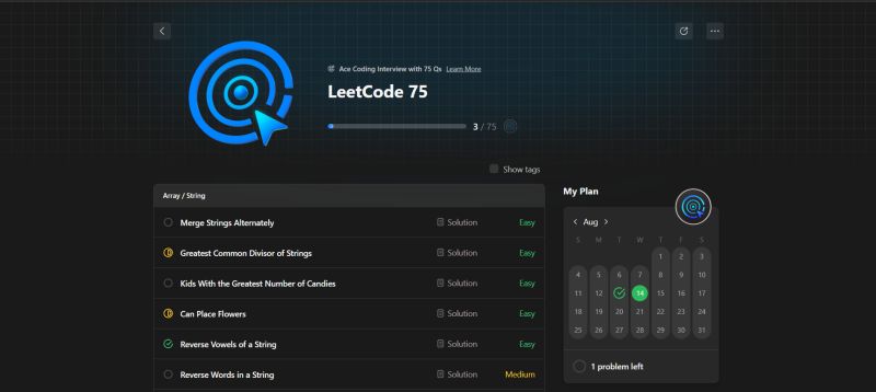 Praneesh Roshan on LinkedIn: #leetcode75 #coding #programming #leetcode ... Praneesh Roshan on LinkedIn: #leetcode75 #coding #programming #leetcode ...