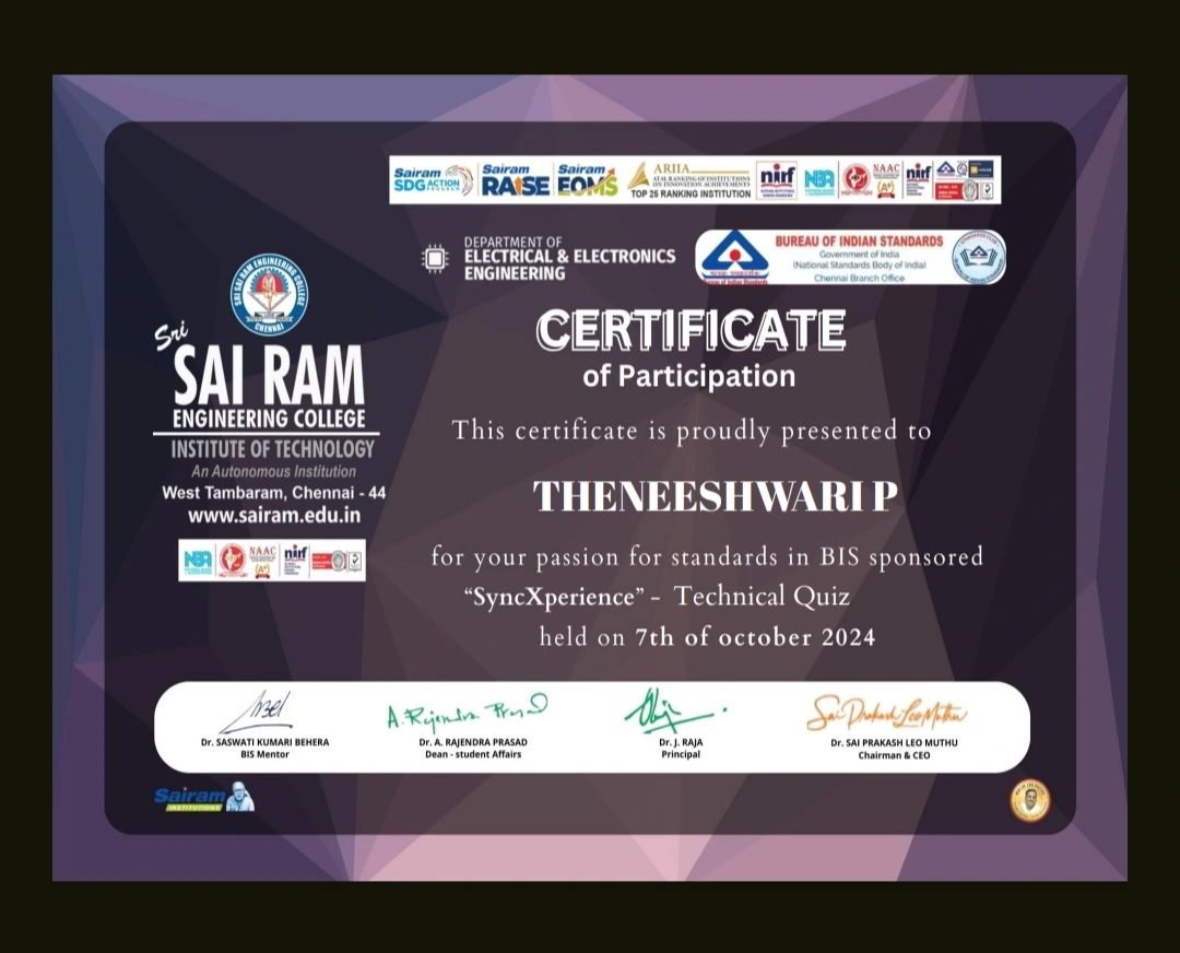 Theneeshwari P on LinkedIn: #engineering #standards #bis # ... Theneeshwari P on LinkedIn: #engineering #standards #bis # ...