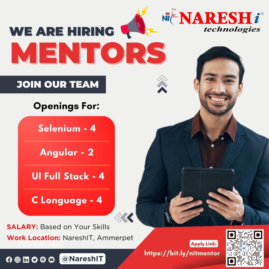 Naresh i Technologies on LinkedIn: #dotnet #selenium #ui #java # ... Naresh i Technologies on LinkedIn: #dotnet #selenium #ui #java # ...