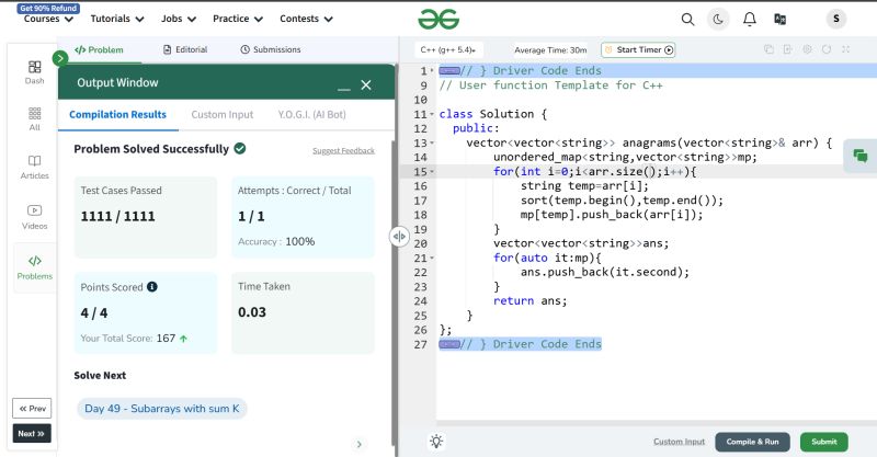 #gfg160 #codingchallenge #problemsolving #geeksforgeeks #gfg160 # ... #gfg160 #codingchallenge #problemsolving #geeksforgeeks #gfg160 # ...