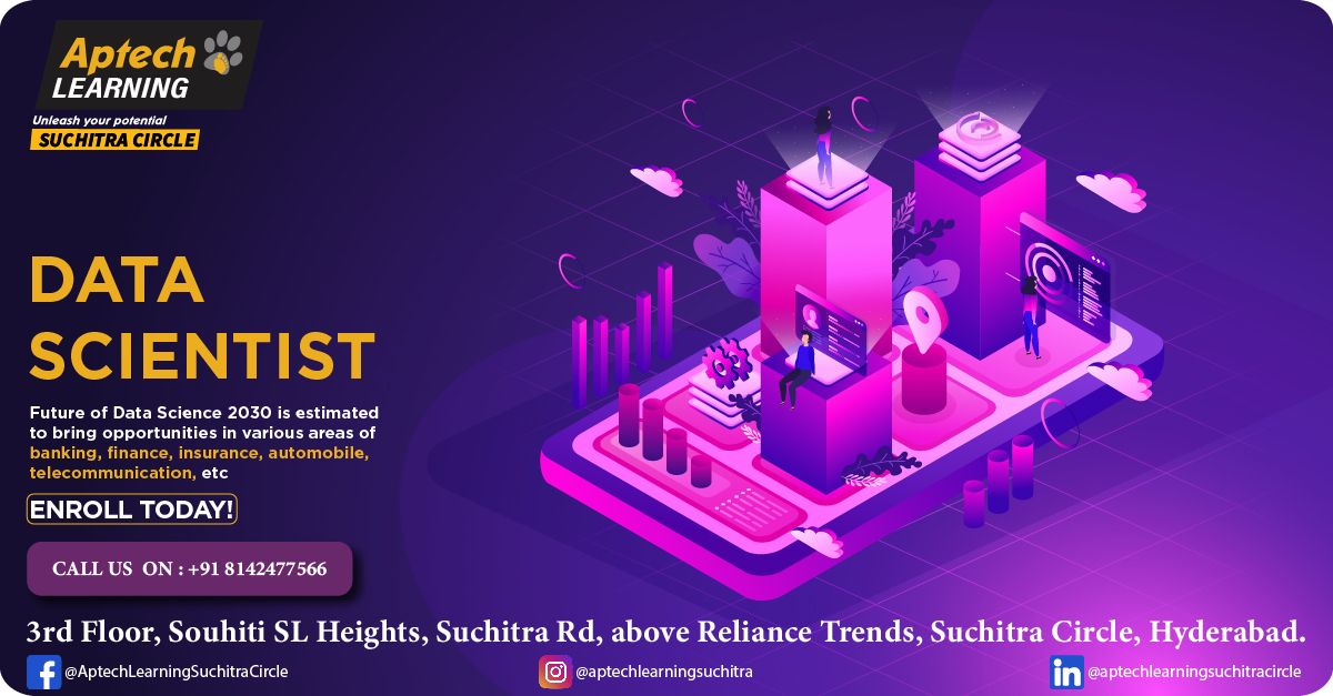 Aptech Learning Suchitra Circle on LinkedIn: #datascience #analytics # ... Aptech Learning Suchitra Circle on LinkedIn: #datascience #analytics # ...