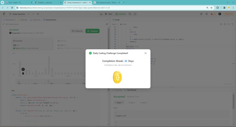 Prasad R on LinkedIn: #100daychallenge #leetcode #dailycoding #dsa # ... Prasad R on LinkedIn: #100daychallenge #leetcode #dailycoding #dsa # ...