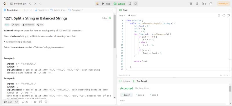 kishore Reddy on LinkedIn: #java #leetcode #codeadventure kishore Reddy on LinkedIn: #java #leetcode #codeadventure