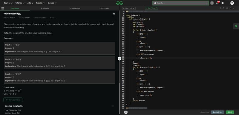 #gfg #dsa #100daysofproblemsolving #algorithm #100daysgfg ... #gfg #dsa #100daysofproblemsolving #algorithm #100daysgfg ...