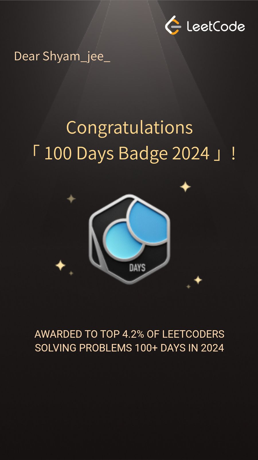 Shyam Jee on LinkedIn: #leetcode #100dayschallenge #consistency # ... Shyam Jee on LinkedIn: #leetcode #100dayschallenge #consistency # ...