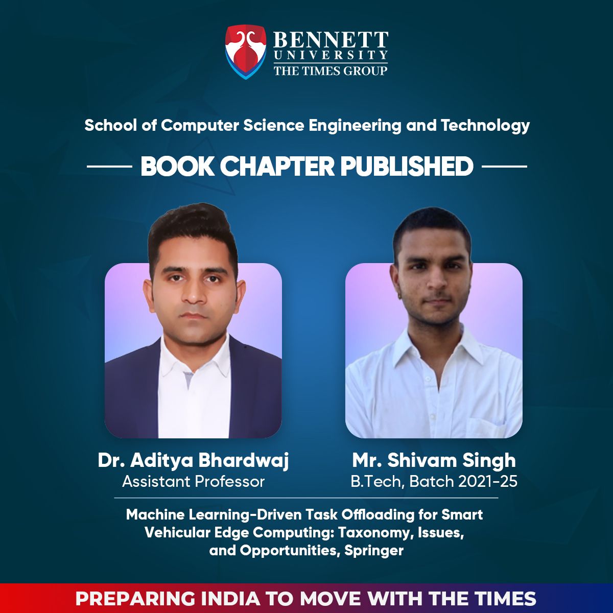 School of CSET Bennett University, India on LinkedIn: Congratulations ... School of CSET Bennett University, India on LinkedIn: Congratulations ...