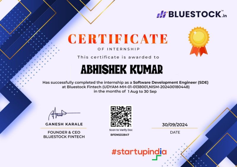 Abhishek Kumar on LinkedIn: #sde #fintech #softwareengineering # ... Abhishek Kumar on LinkedIn: #sde #fintech #softwareengineering # ...