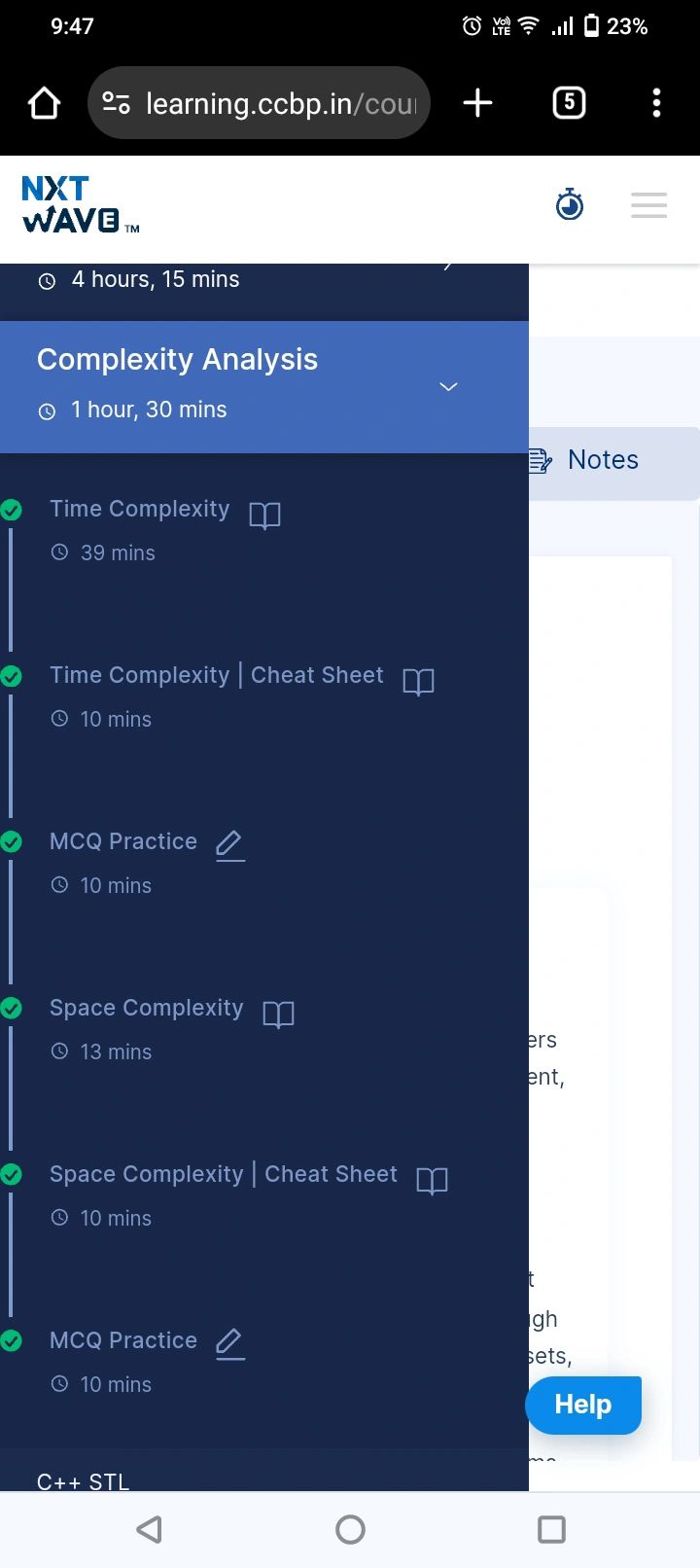 Completed Complexity Analysis with NxtWave | Murugan Manickam posted on ... Completed Complexity Analysis with NxtWave | Murugan Manickam posted on ...