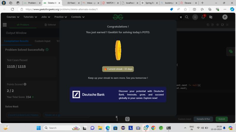 Prabhanshu Singh on LinkedIn: Day 33 of POTD Problem Statement: Given a ... Prabhanshu Singh on LinkedIn: Day 33 of POTD Problem Statement: Given a ...