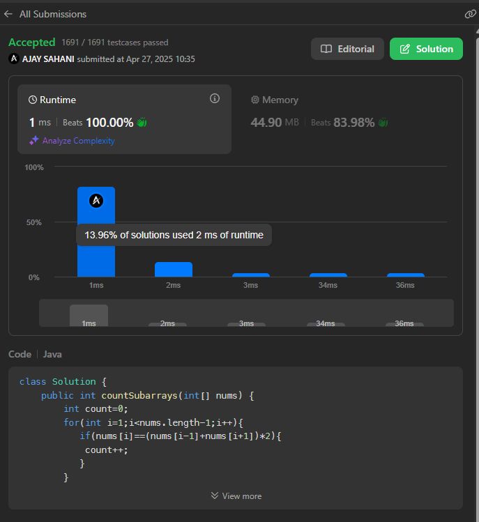 #LeetCode #DailyChallenge #CodingPractice #Java #ProblemSolving #DSA ... #LeetCode #DailyChallenge #CodingPractice #Java #ProblemSolving #DSA ...