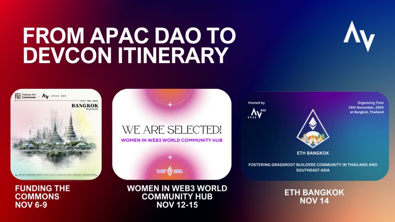 APAC DAO on LinkedIn: From APAC DAO to Devcon Itinerary: Your Roadmap ... APAC DAO on LinkedIn: From APAC DAO to Devcon Itinerary: Your Roadmap ...