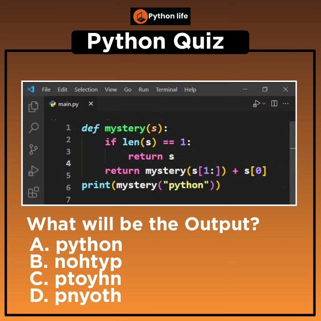 Kiran Sagar on LinkedIn: #python #pythonlife | 24 comments Kiran Sagar on LinkedIn: #python #pythonlife | 24 comments