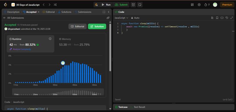 #100daysofcode #javascript #leetcode #asyncawait #codingchallenge ... #100daysofcode #javascript #leetcode #asyncawait #codingchallenge ...