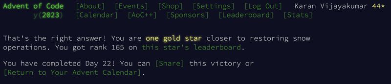 Karan Vijayakumar on LinkedIn: #adventofcode #adventofcode #codeisfun # ... Karan Vijayakumar on LinkedIn: #adventofcode #adventofcode #codeisfun # ...