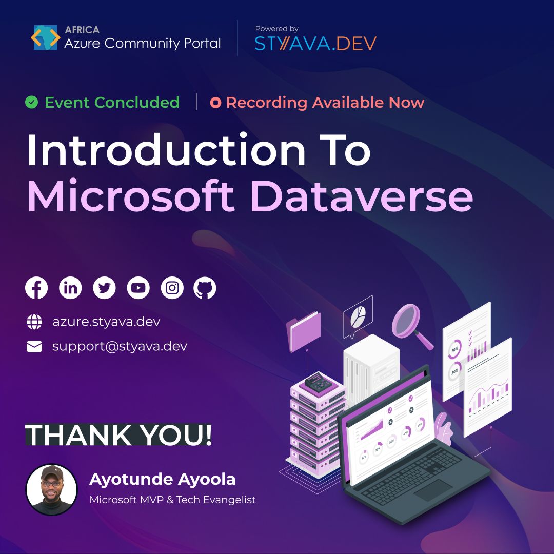 STYAVA.DEV on LinkedIn: #community #microsoft #events #styavadev STYAVA.DEV on LinkedIn: #community #microsoft #events #styavadev