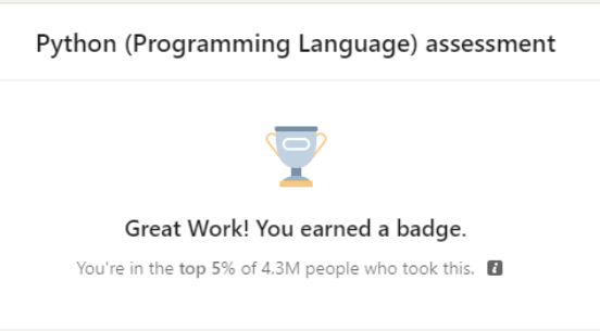 Suraj Kumar on LinkedIn: #linkedinskillassessment #programming #python ... Suraj Kumar on LinkedIn: #linkedinskillassessment #programming #python ...
