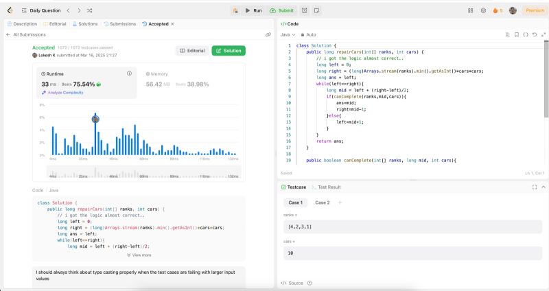 #leetcode #binarysearch #coding #problemsolving #softwareengineering # ... #leetcode #binarysearch #coding #problemsolving #softwareengineering # ...