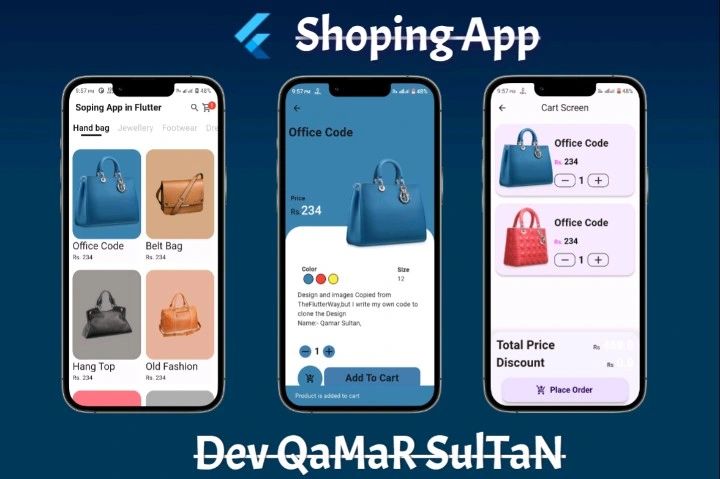 #flutter #dart #shopping_app #developer #sqflite #provider | Qamar Sultan #flutter #dart #shopping_app #developer #sqflite #provider | Qamar Sultan