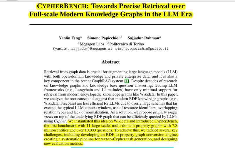 Knowledge graphs become LLM-friendly when split into focused domains ... Knowledge graphs become LLM-friendly when split into focused domains ...