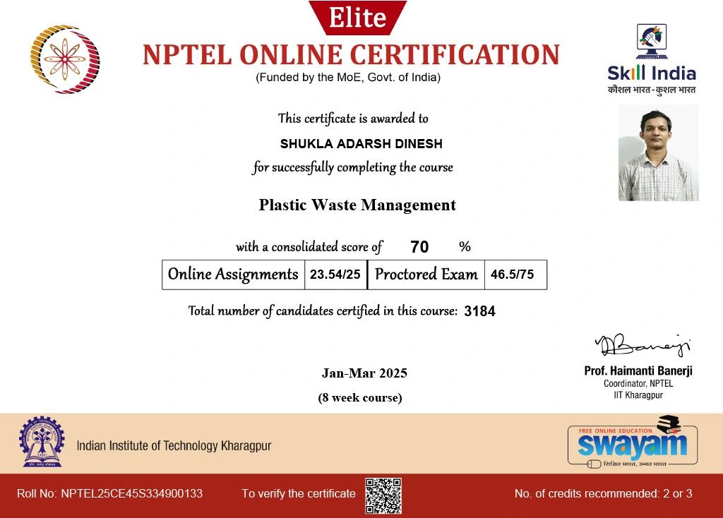 #nptel #sustainability #plasticwastemanagement #learningneverstops ... #nptel #sustainability #plasticwastemanagement #learningneverstops ...