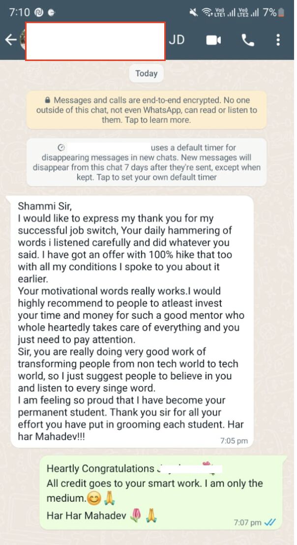Apurva Bonagiri on LinkedIn: #selenium #online #training #feedback Apurva Bonagiri on LinkedIn: #selenium #online #training #feedback