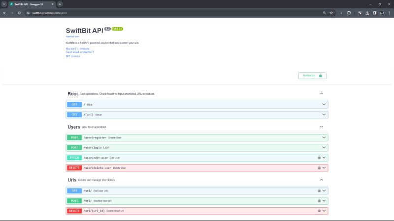 Introducing SwiftBit: FastAPI web framework | Manas Bajpai posted on ... Introducing SwiftBit: FastAPI web framework | Manas Bajpai posted on ...