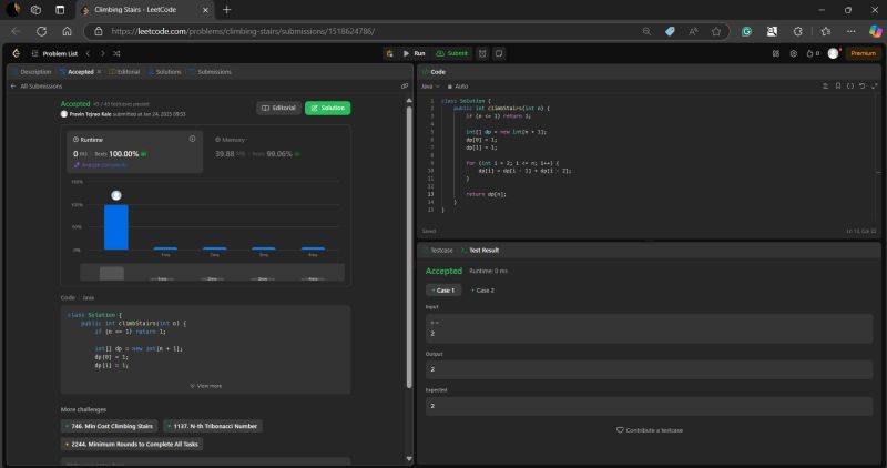 Pravin Kale on LinkedIn: #100daysofdsa #dynamicprogramming #leetcode # ... Pravin Kale on LinkedIn: #100daysofdsa #dynamicprogramming #leetcode # ...