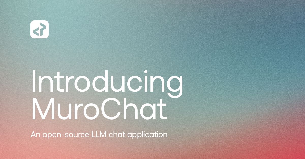 Vaibhav Antil on LinkedIn: Introducing MuroChatβan open-source LLM chat ... Vaibhav Antil on LinkedIn: Introducing MuroChatβan open-source LLM chat ...