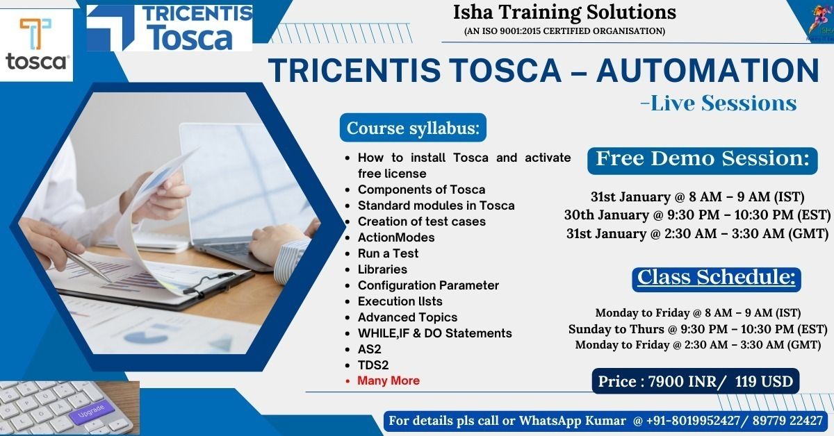 Kumar Gupta on LinkedIn: #tosca #tricentis #automation # ... Kumar Gupta on LinkedIn: #tosca #tricentis #automation # ...