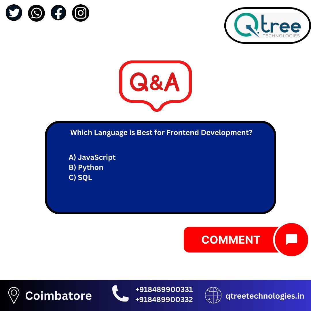 Qtree Technologies on LinkedIn: #qtree #qtreetech #coimbatore # ... Qtree Technologies on LinkedIn: #qtree #qtreetech #coimbatore # ...