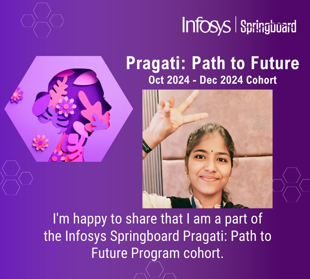 Bhavishya Ambati on LinkedIn: #infosysspringboard #infosys #pragati # ... Bhavishya Ambati on LinkedIn: #infosysspringboard #infosys #pragati # ...