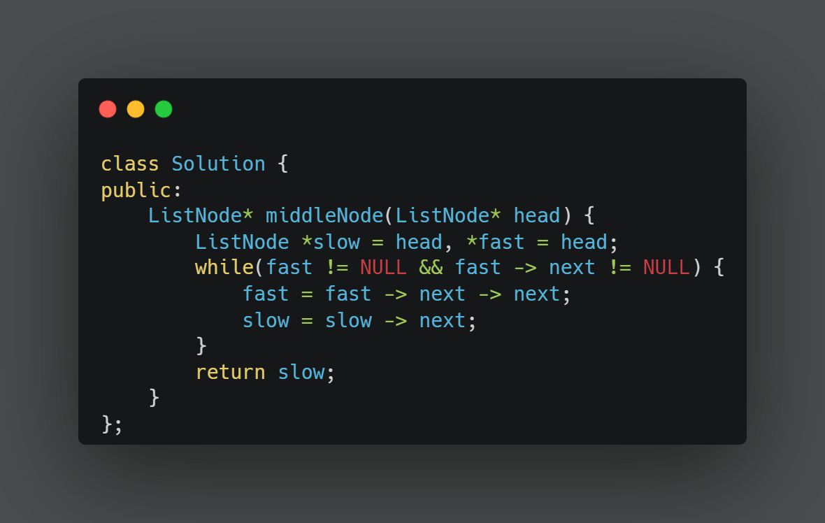 LeetCode Problem 876: A Problem | Dev Gupta posted on the topic | LinkedIn LeetCode Problem 876: A Problem | Dev Gupta posted on the topic | LinkedIn