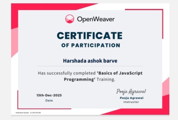 Harshada Barve. on LinkedIn: I have completed Harshada Barve. on LinkedIn: I have completed