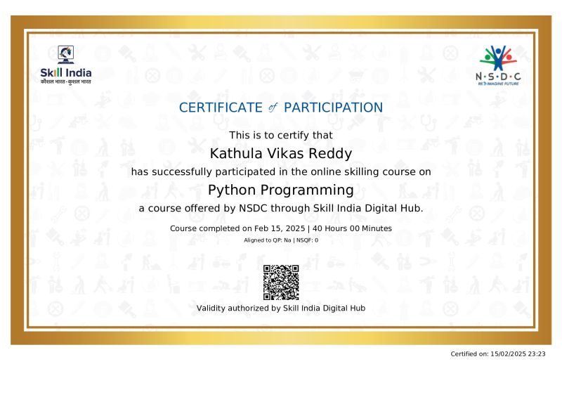 #pythonprogramming #skillindia #nsdc #learningandgrowth #certification ... #pythonprogramming #skillindia #nsdc #learningandgrowth #certification ...