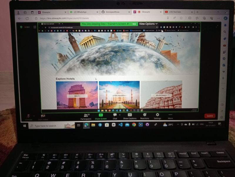 PAVITHRAA M S on LinkedIn: #elewayte #travelwebsite #internshipjourney ... PAVITHRAA M S on LinkedIn: #elewayte #travelwebsite #internshipjourney ...